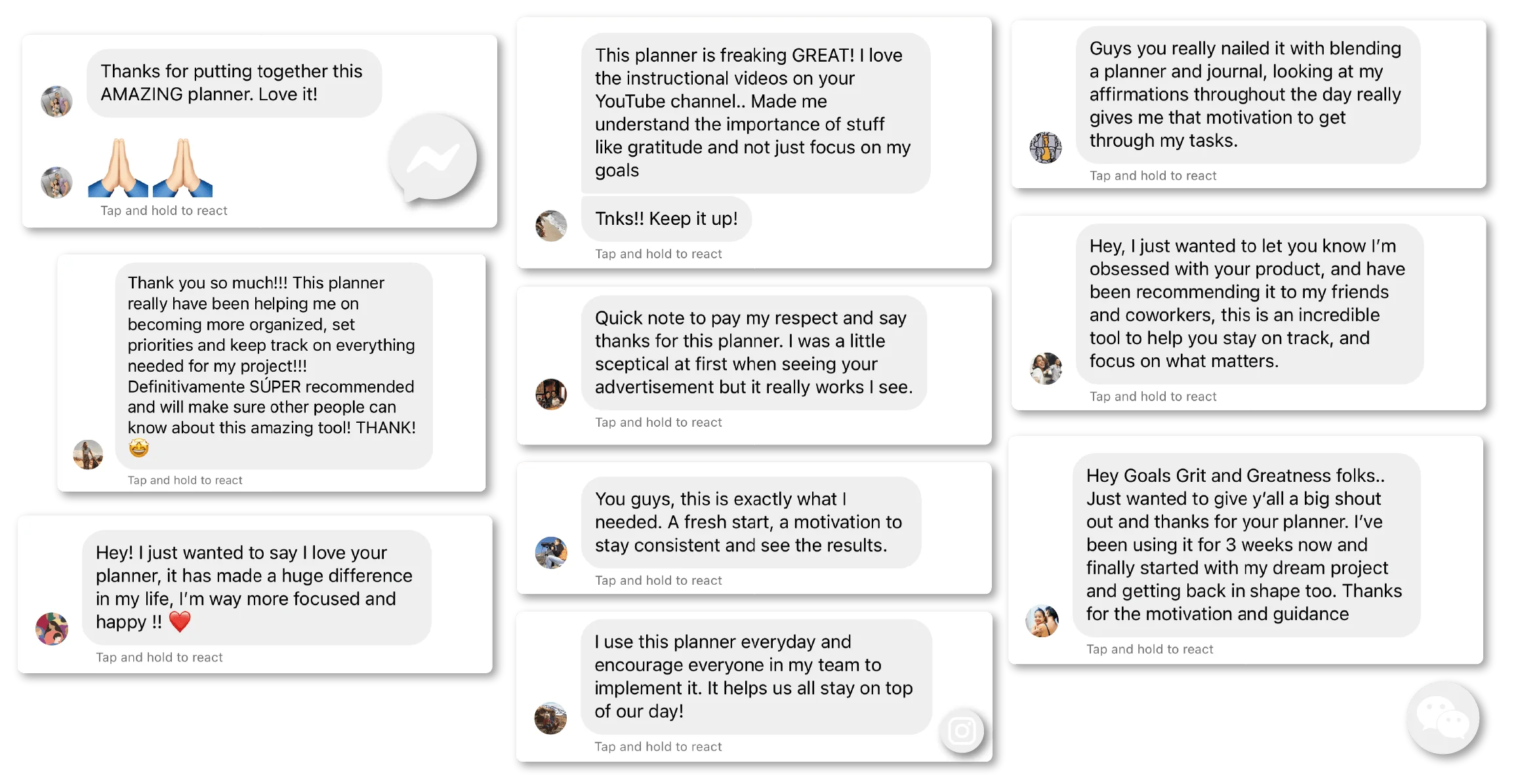 Goals, Grit & Greatness Planner